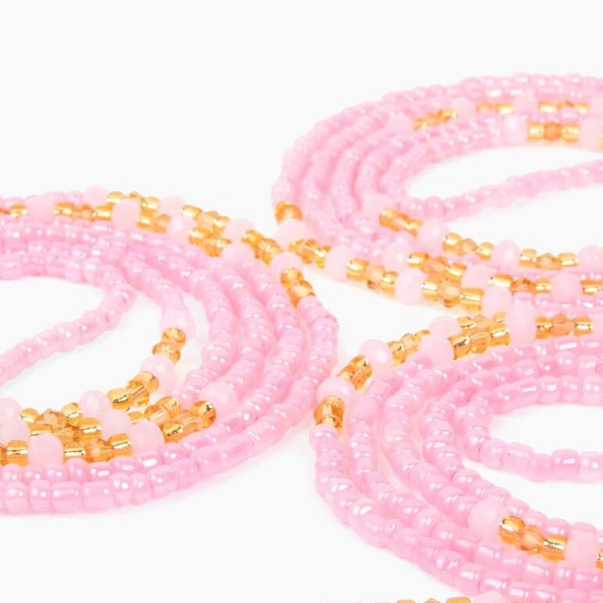 Blush Gold Whisper Waist Beads – Lolo Beads
